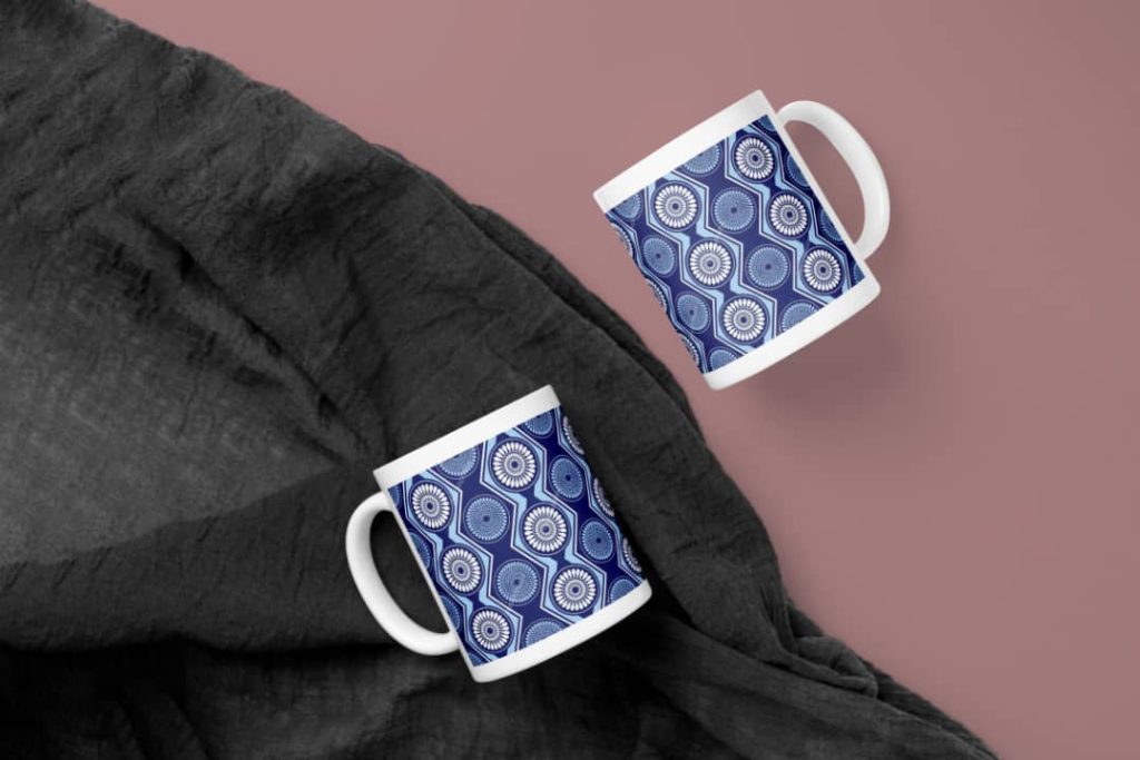 Ankara Mugs of Best Quality - Design and Get it Printed in Lagos